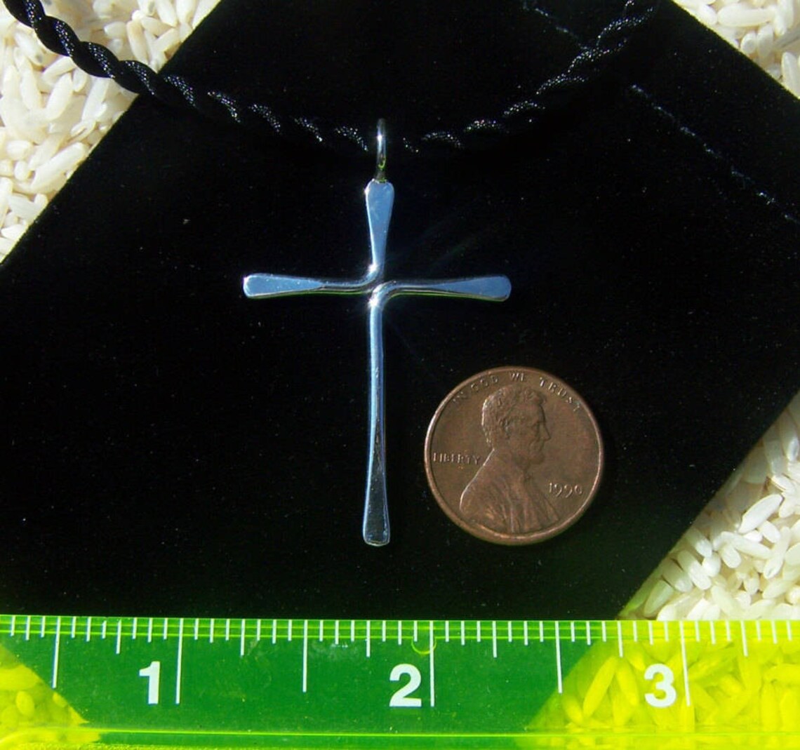 Sterling Silver Cross - Etsy