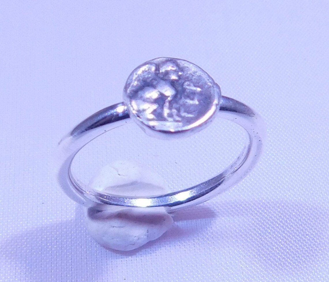 Ancient Greek Coin Replica of a Sphinx From a Coin Minted in | Etsy