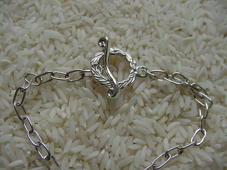 Janus Bracelet With Handmade Sterling Silver Links - Etsy