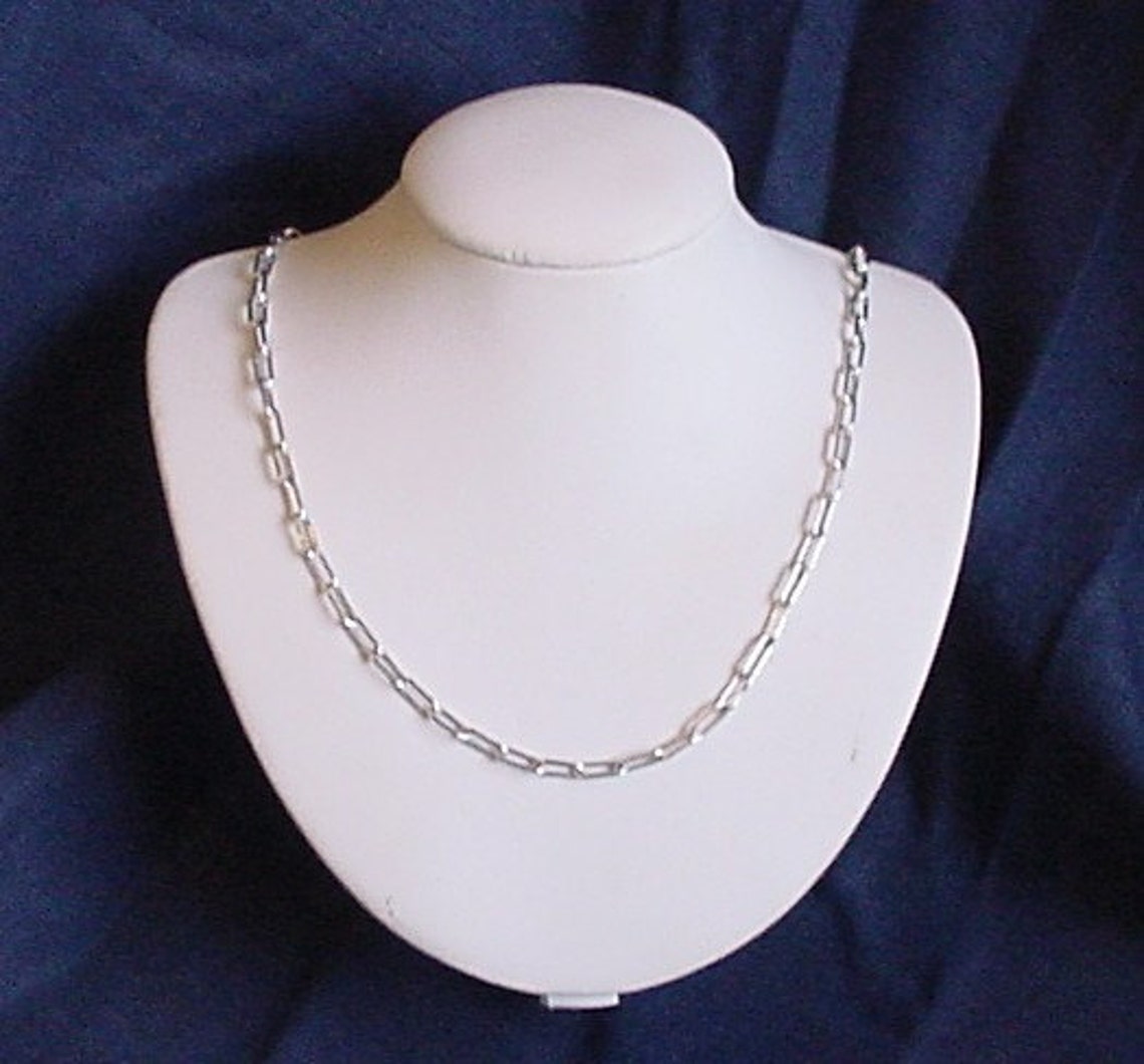 24 Inch Heavy Handmade Sterling Silver Chain | Etsy