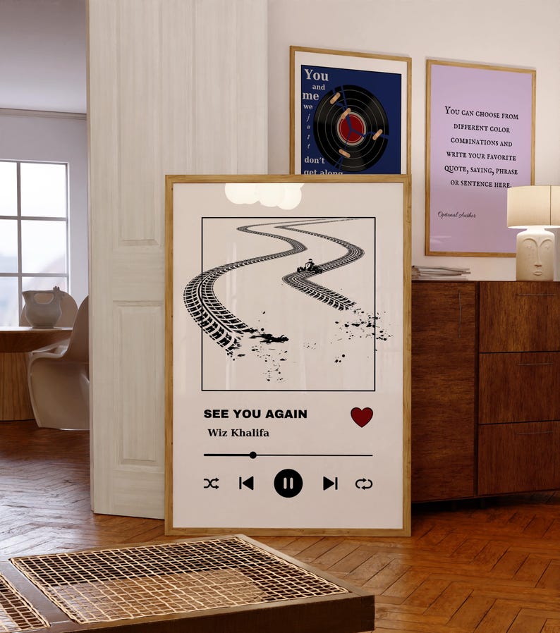 Custom Album Poster, Album Cover Print, Rock Music Decor, Album Art ...