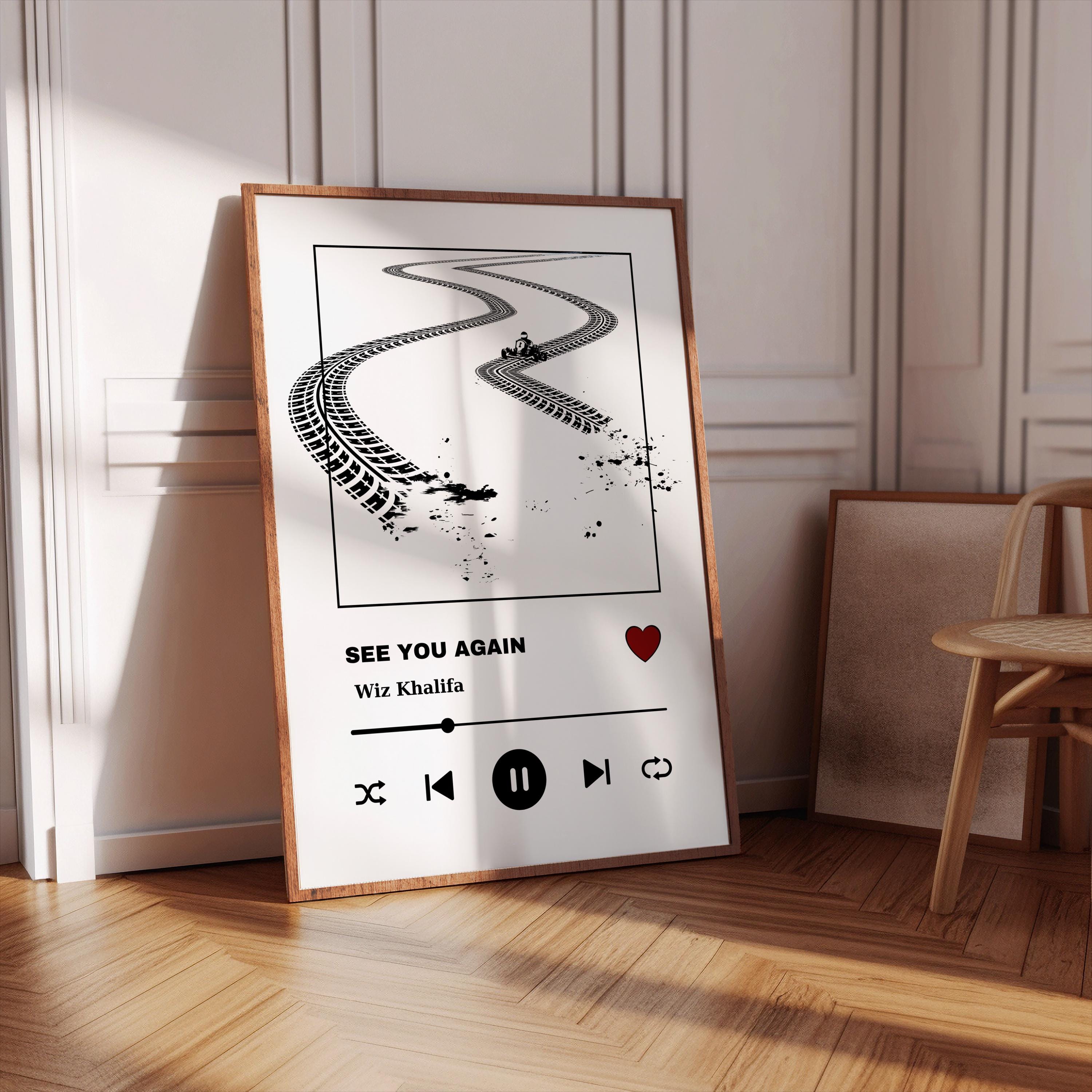 Custom Album Poster, Album Cover Print, Rock Music Decor, Album Art ...