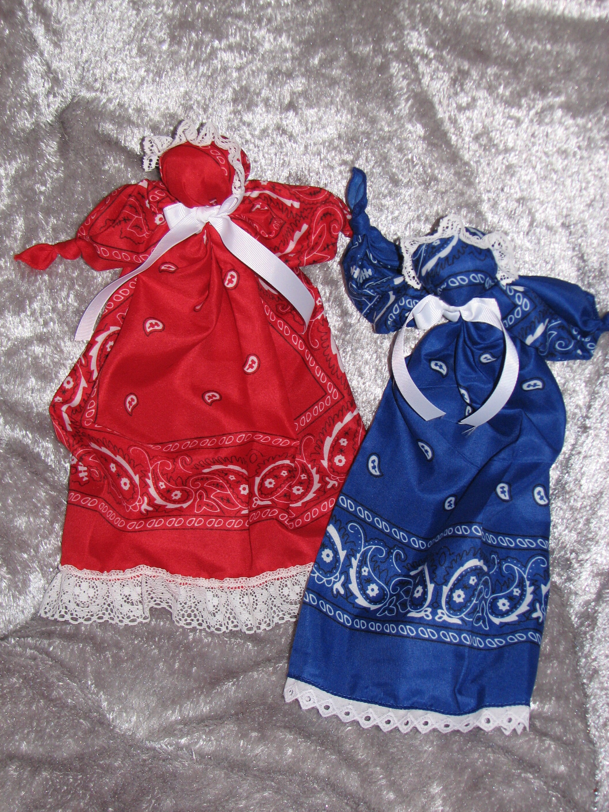 Toys Dolls & Action Figures Dolls Mini hanky baby dolls with pale blue ...