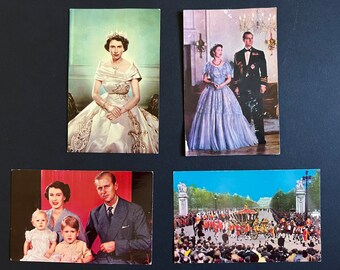 Royal Family Postcards - Etsy