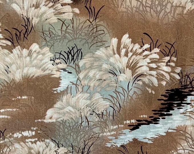 1 Yard Cut Nature Scene Cotton Fabric From Hi-fashion Fabrics/landscape ...