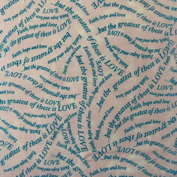 Bible Verse Fabric - Etsy