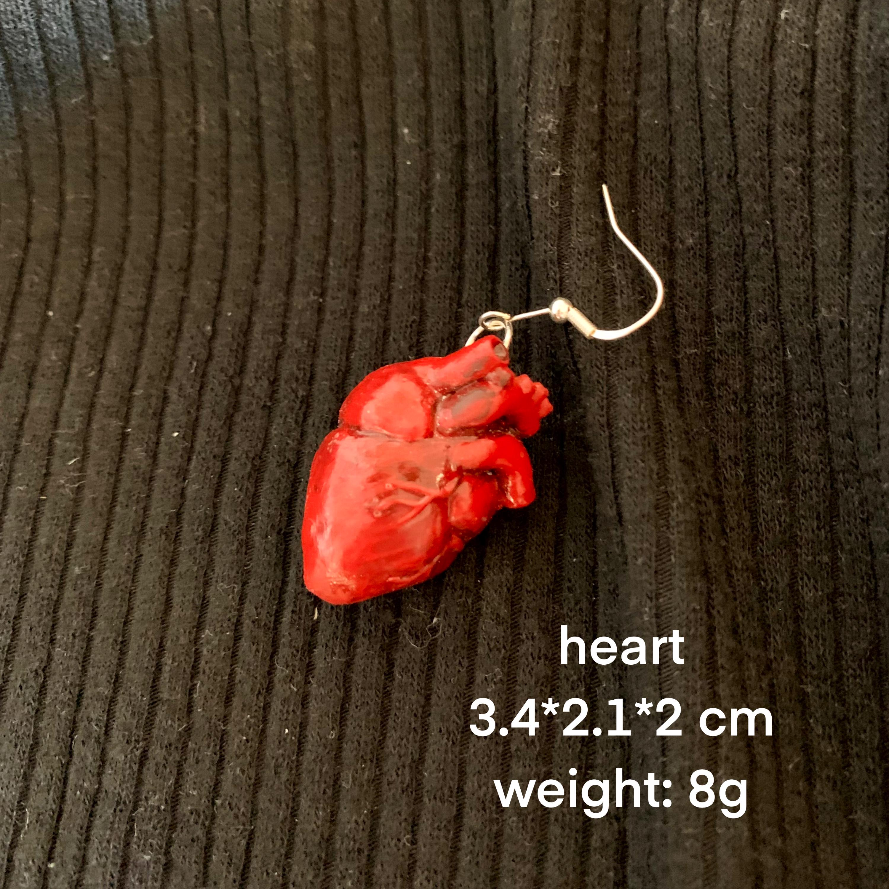 Anatomically Accurate Human Vital Organs Earrings - Etsy