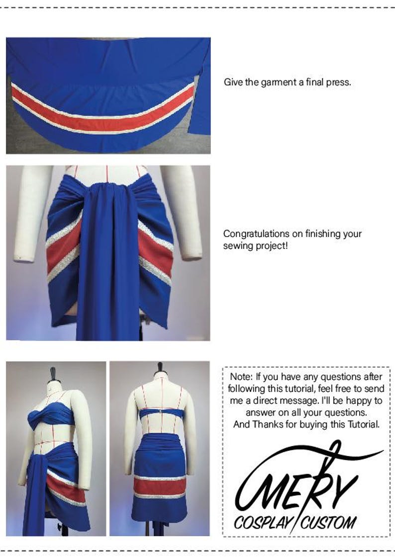 Kida Cosplay Loincloth Sewing Pattern and Tutorial, Atlantis the Lost ...