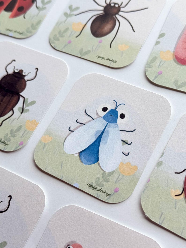 Bug Shadow Matching Game – Insect Printable for Toddlers & Preschool ...