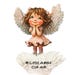 Little Angels 8 Clip Art Angels With Transparent Background - Etsy