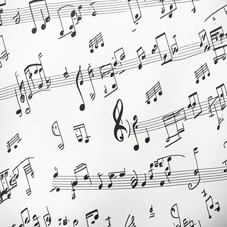 Digital Paper Sheet Music - Etsy