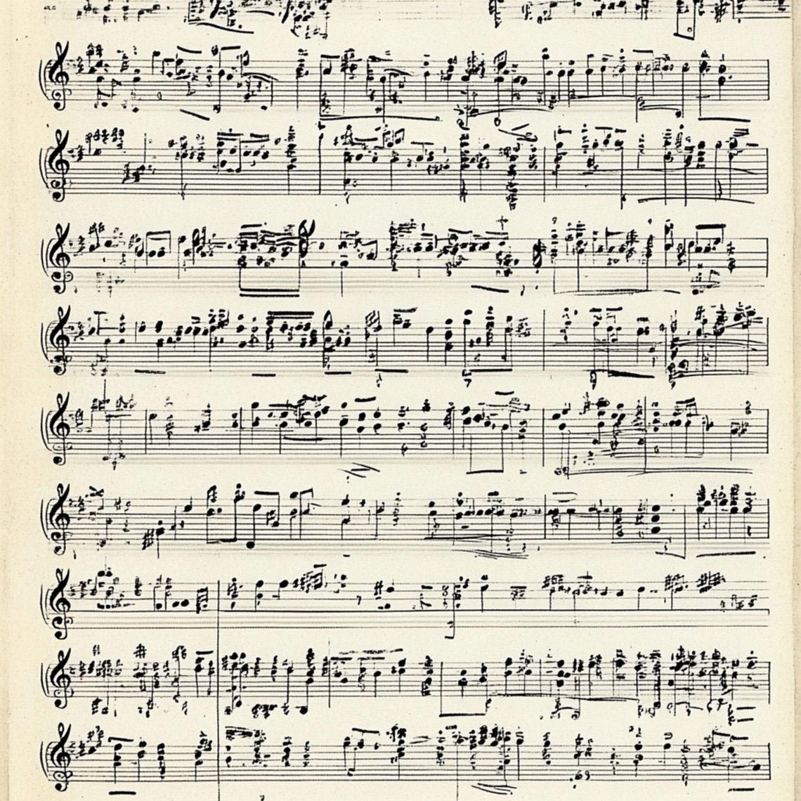 Digital Paper Sheet Music - Etsy