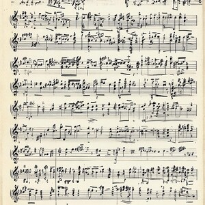 Digital Paper Sheet Music - Etsy