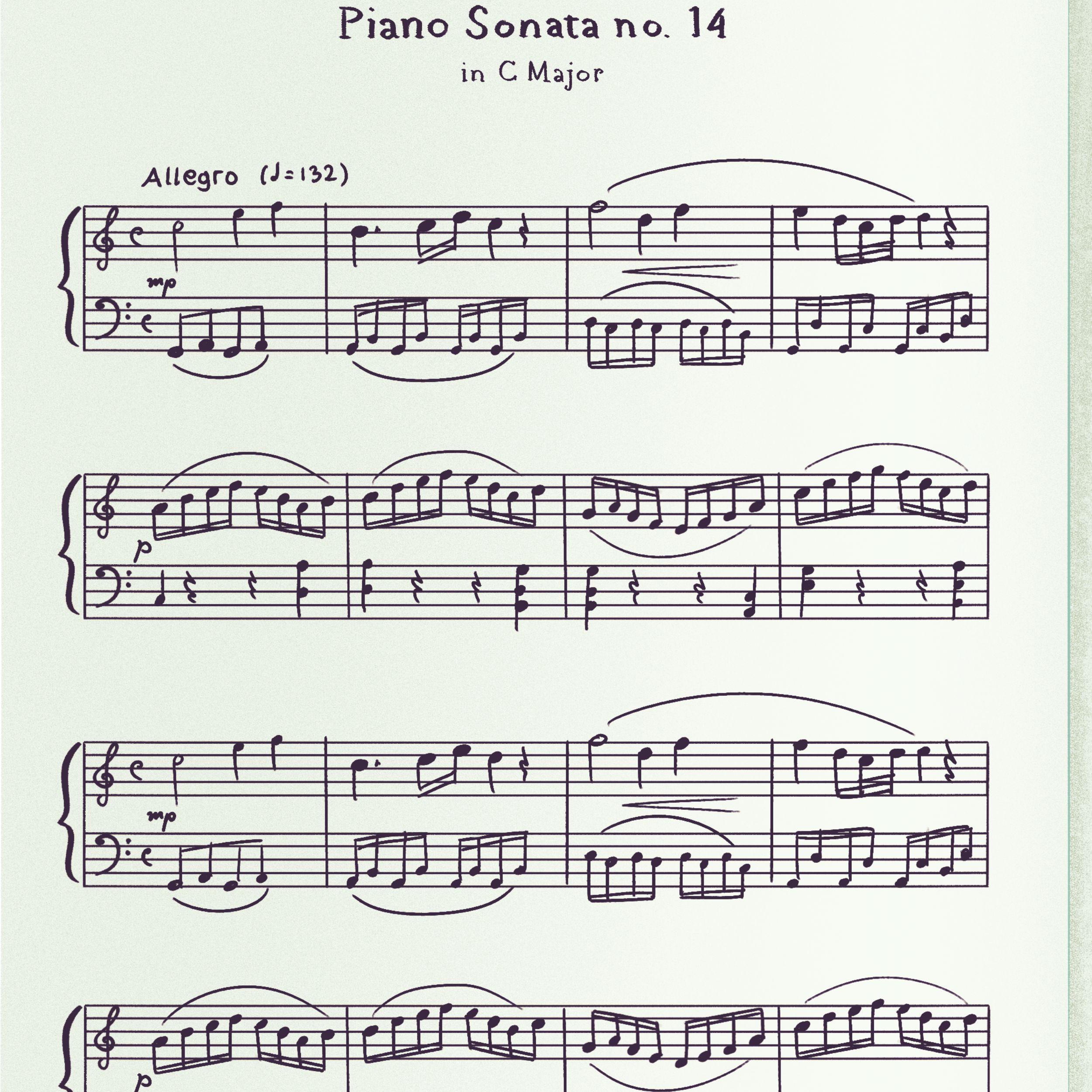 Digital Paper Sheet Music - Etsy
