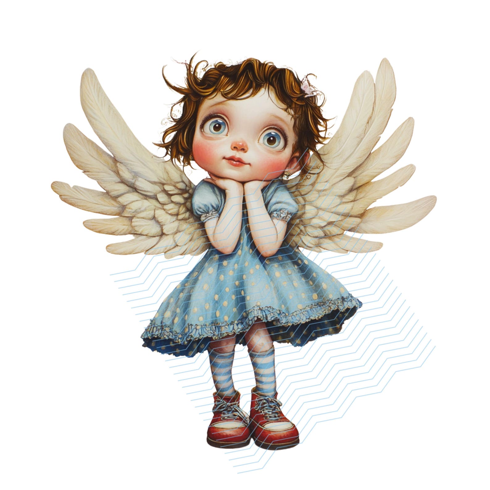 Little Angels 8 Clip Art Angels With Transparent Background - Etsy