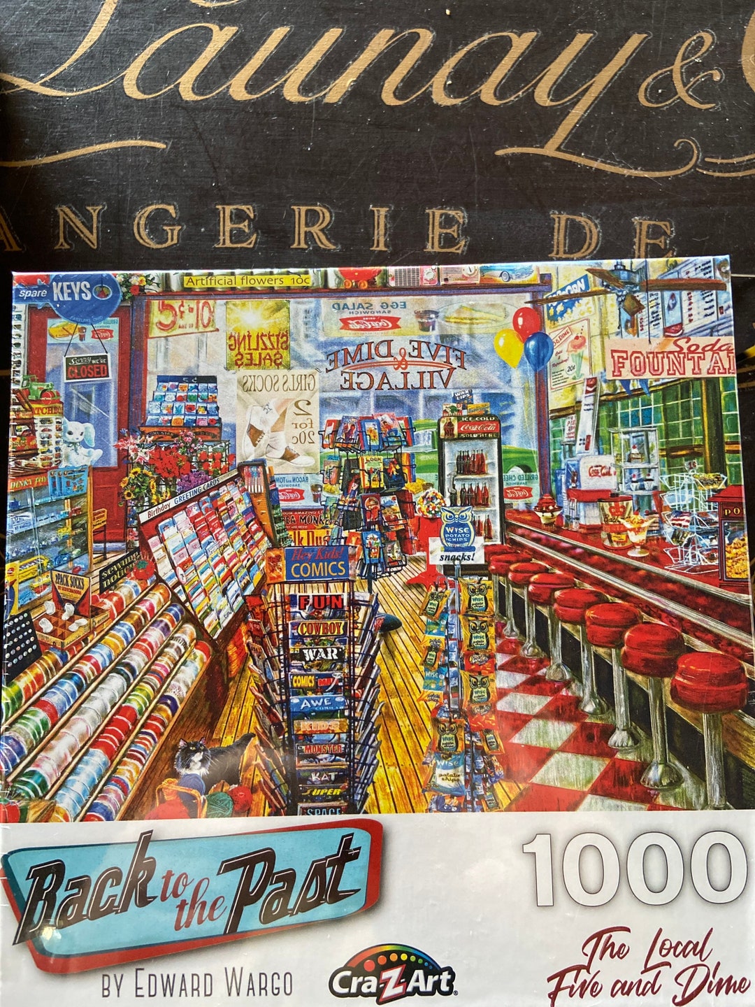 Puzzle Back to the Past Theme Puzzle 1000 20 X 27 In - Etsy