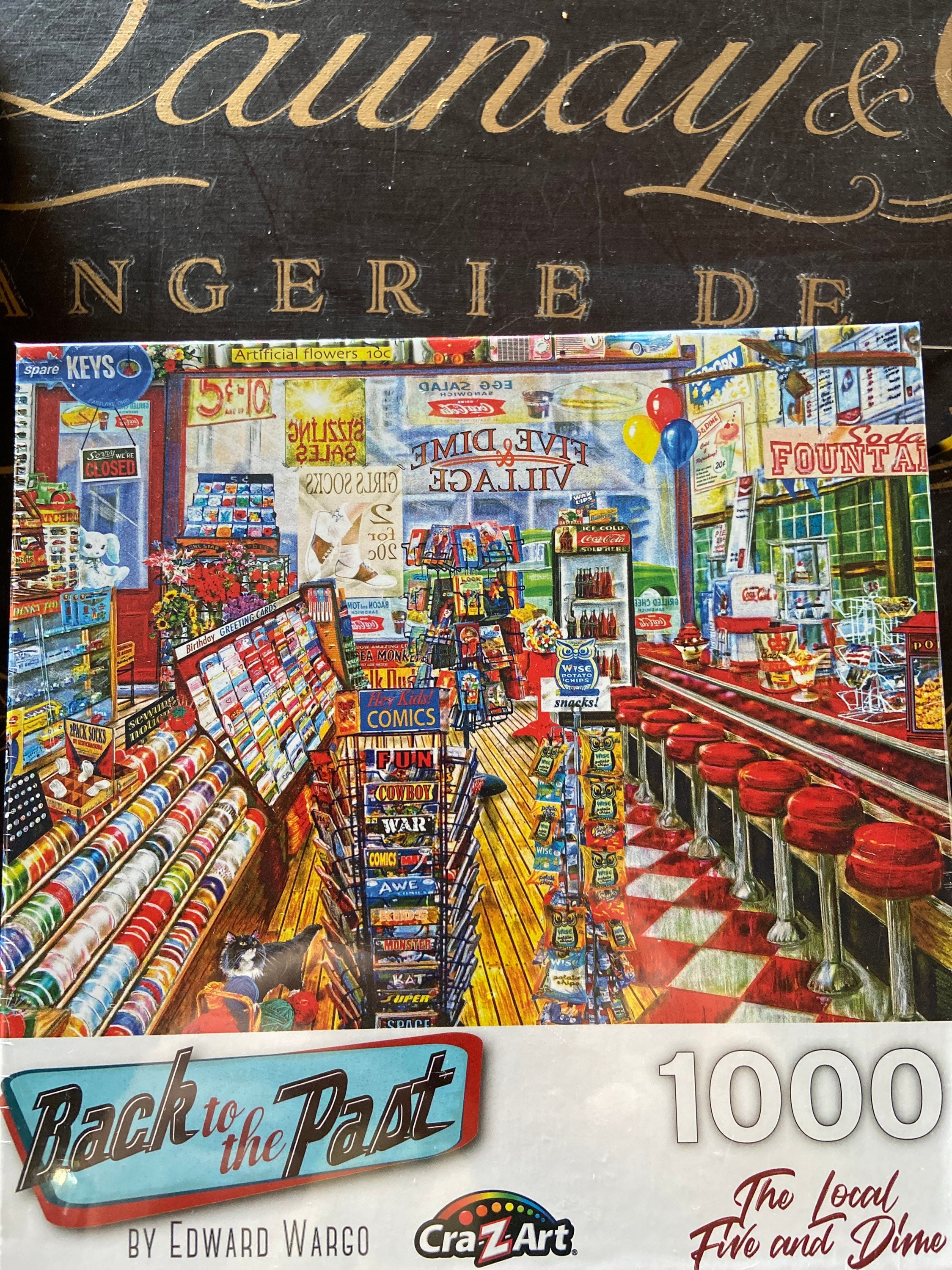 Puzzle Back to the Past Theme Puzzle 1000 20 X 27 In | Etsy