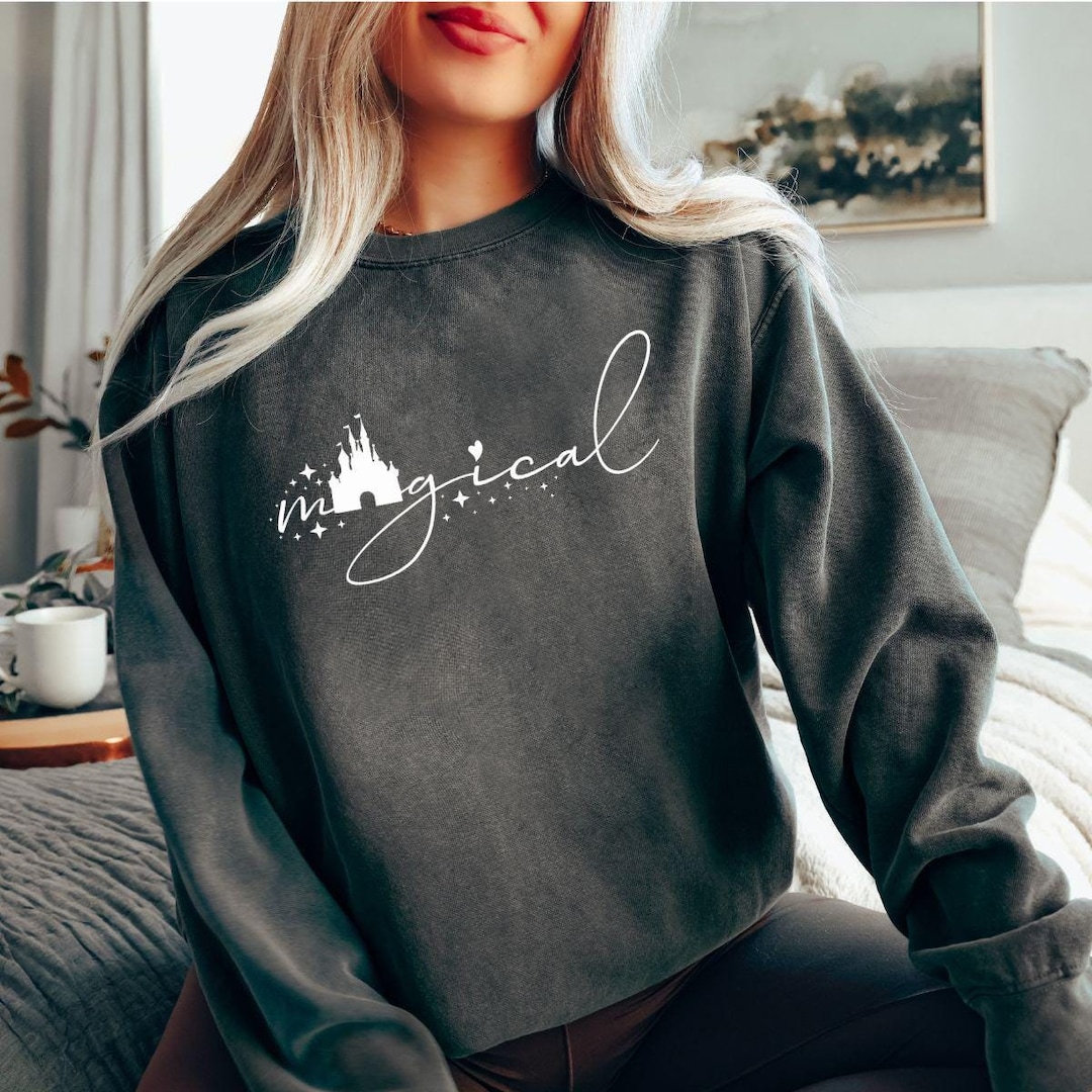 Disney Comfort Colors® Sweatshirt, Disney Magical Sweatshirt, Disney ...