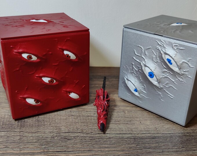 Jujutsu Kaisen 3D Printed Gojo Prison Realm - Planter in Color - Cube ...