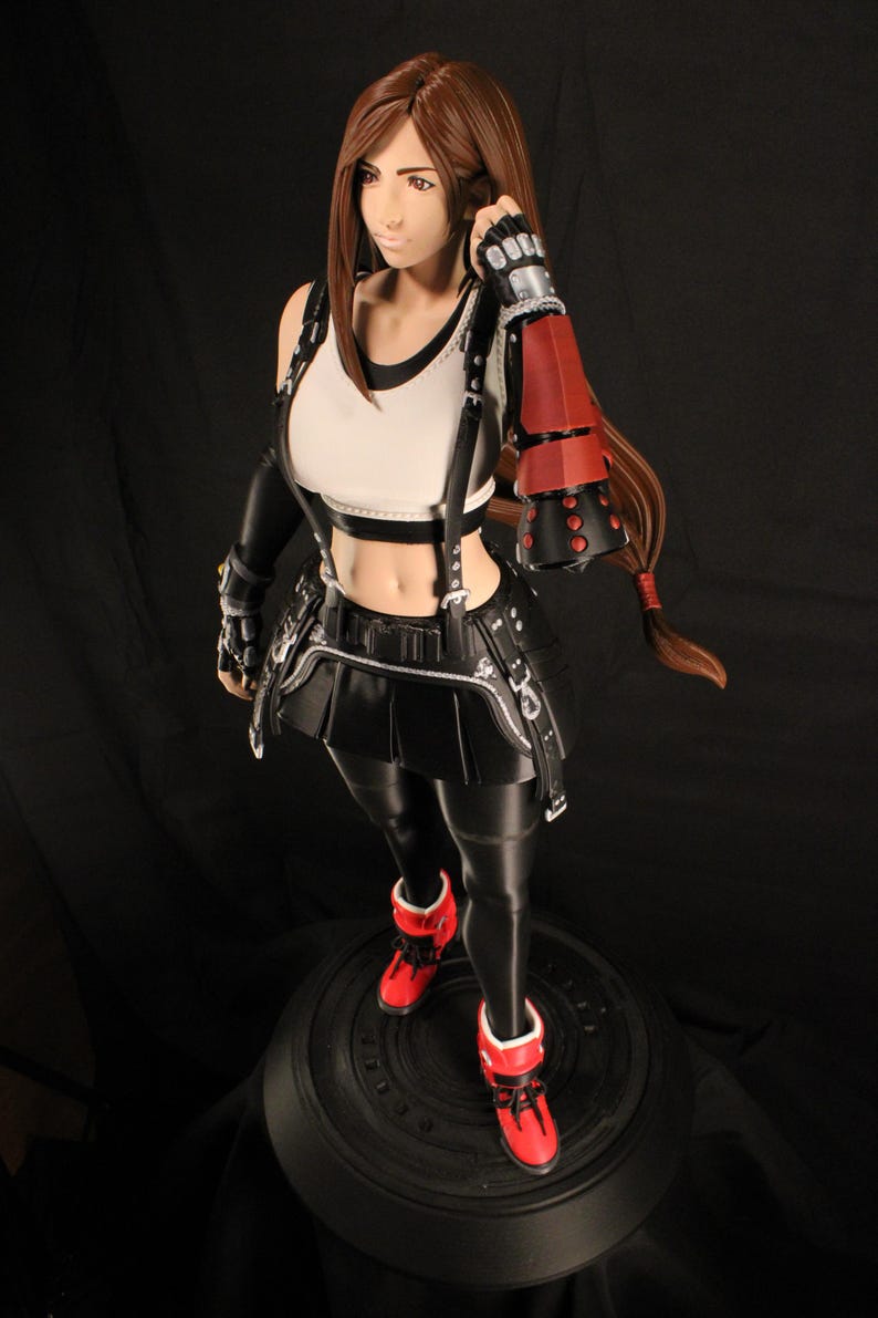 Tifa Lockhart by ESM - 1/2.5 Scale Full Color 3D Print - Etsy