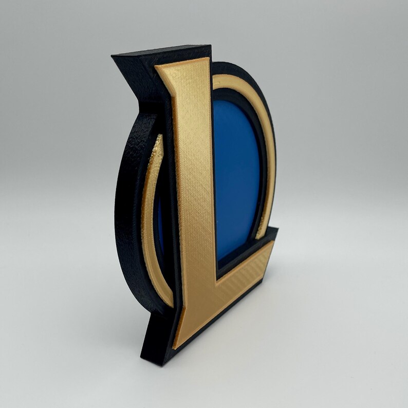 LEAGUE OF LEGENDS Logo | Custom Lol Logo | Lol Inspired Art | Lol 3d ...