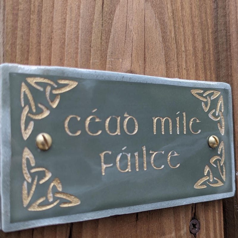 Cead Mile Failte - Etsy