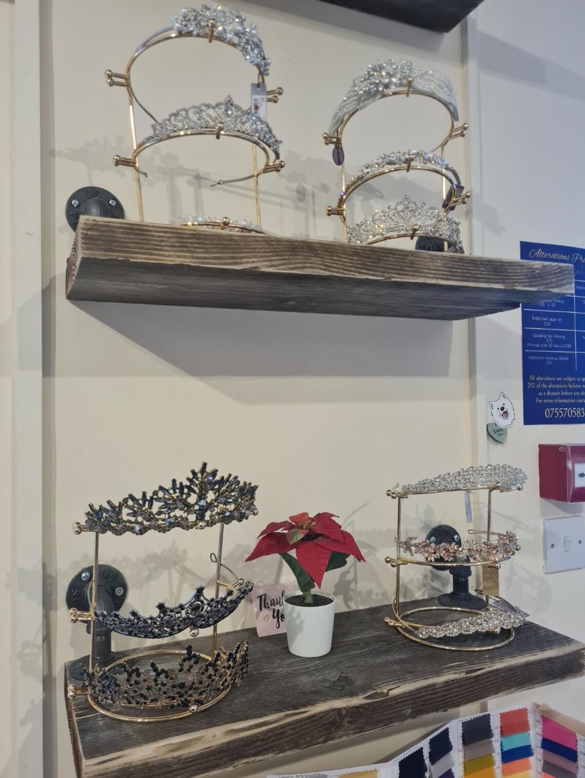 Gold Colour Tiara Display Stand - Etsy