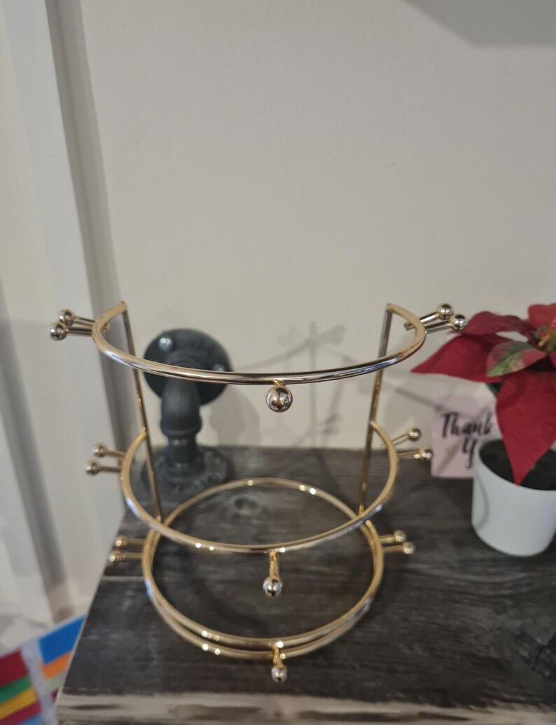 Gold Colour Tiara Display Stand - Etsy