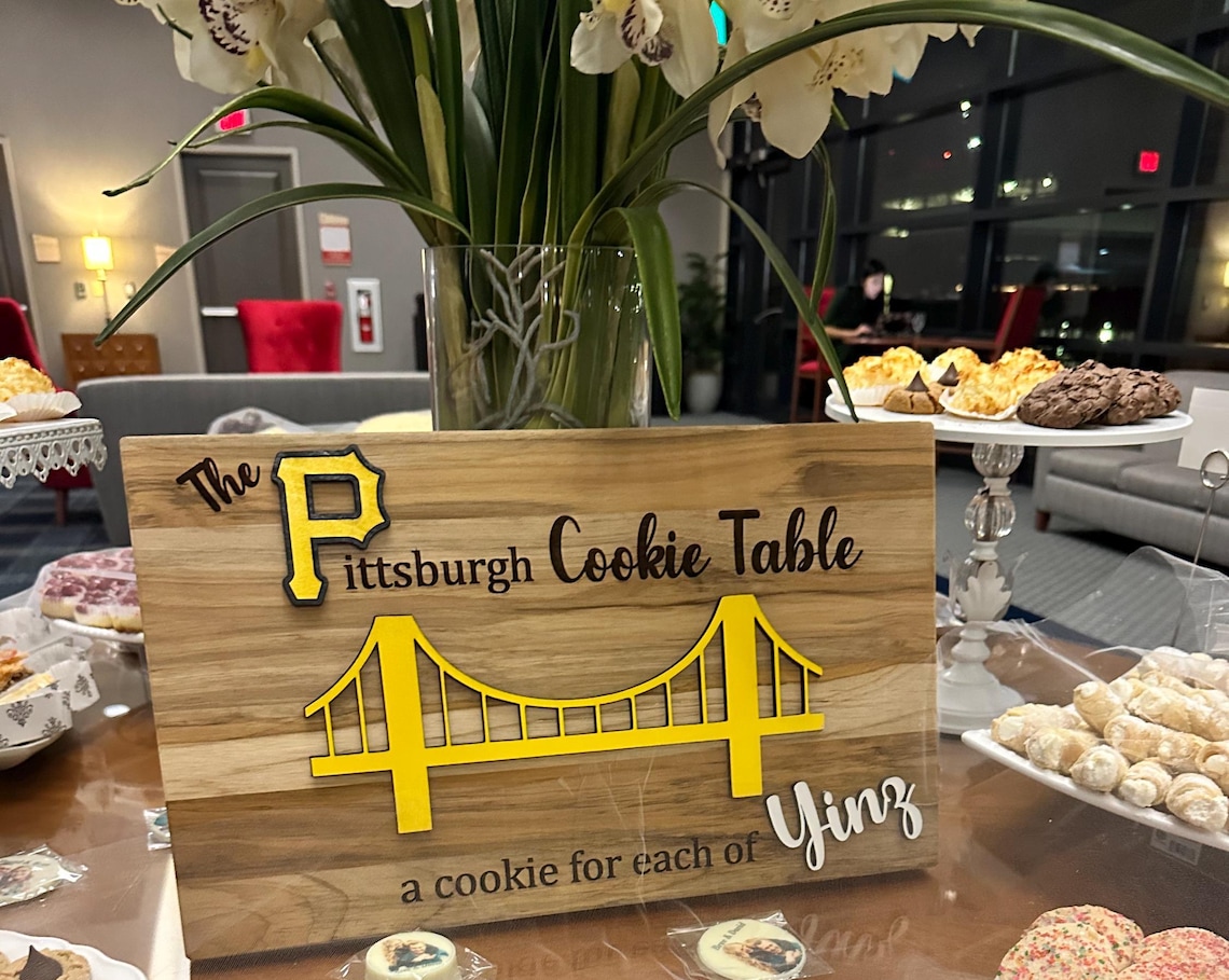 Pittsburgh Cookie Table Sign, File Only- SVG& Adobe - Etsy