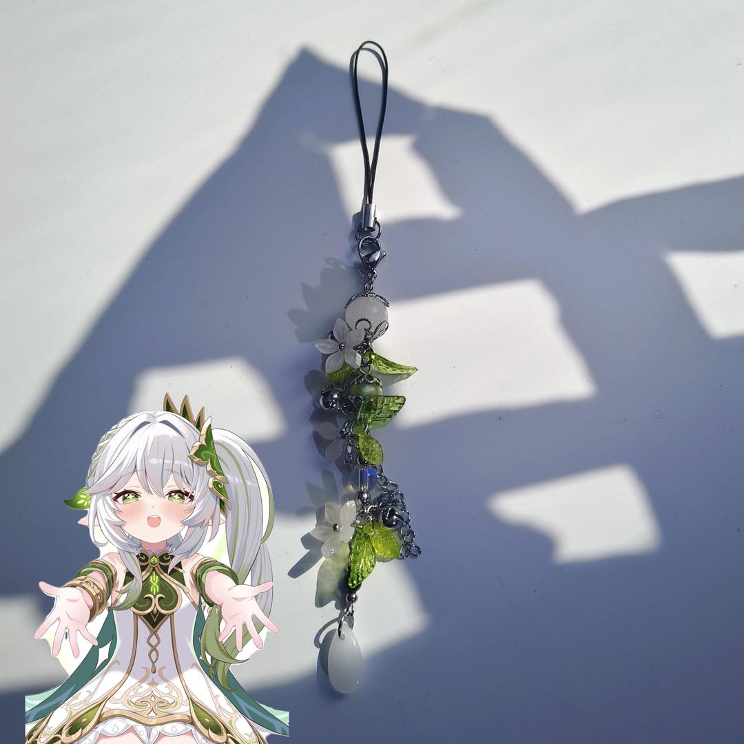 Genshin Impact Nahida Inspired Handmade Keychain - Etsy