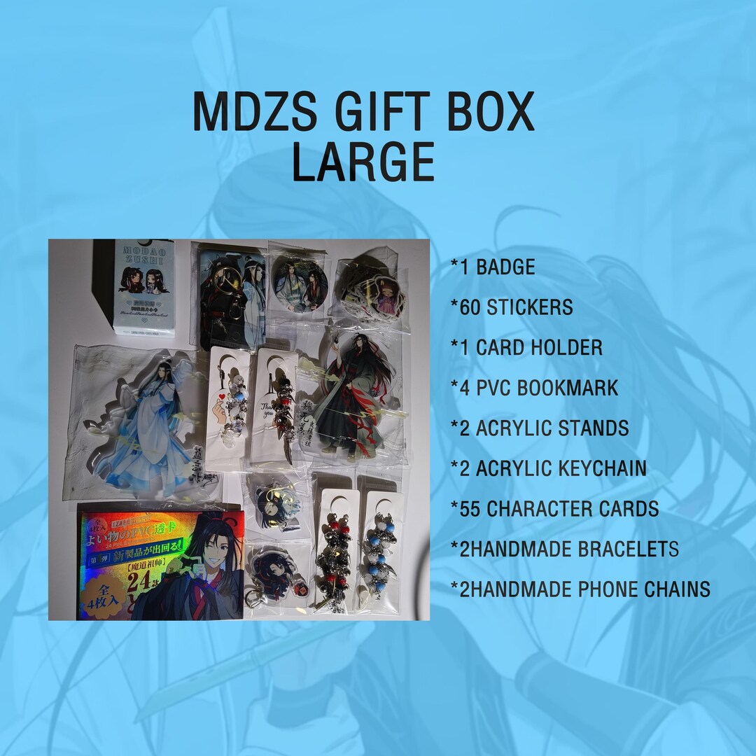 MXTX Grandmaster of Cultivation MDZS Gift Box for Fan Wei Wu Xian and ...