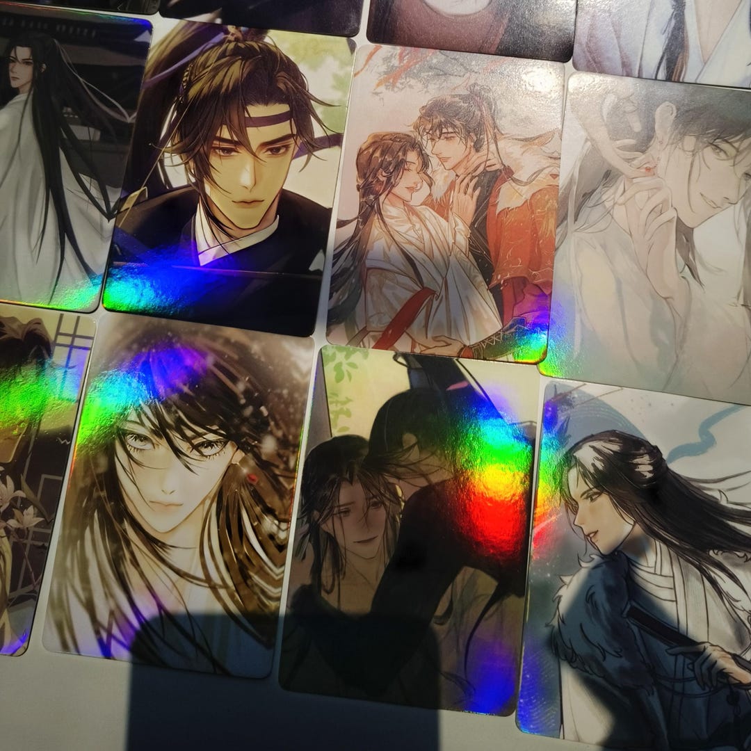 Ballad of Sword and Wine Character Cards | Chinese BL Novel Merch ...