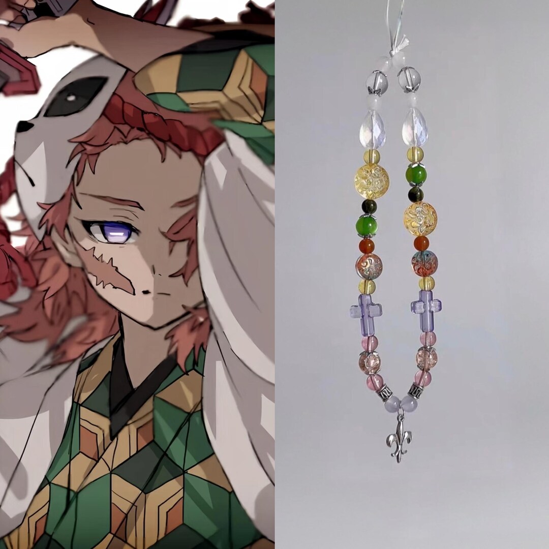 Demon Slayer Sabito Phone Chain – Anime Keychain, Kimetsu No Yaiba ...