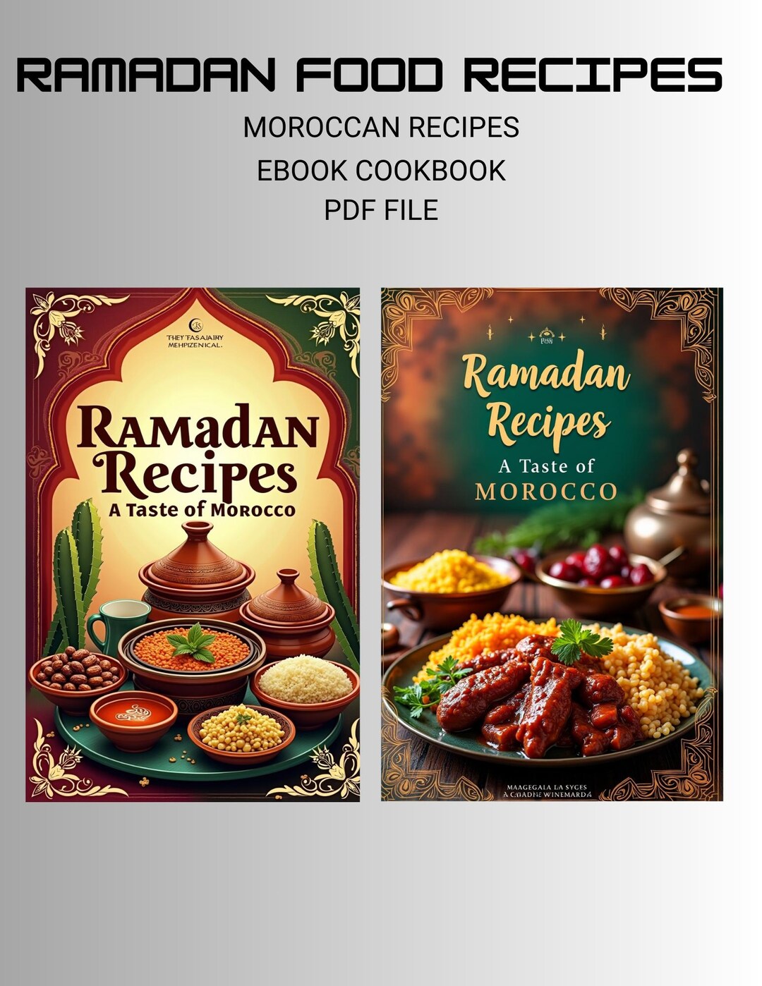 Traditional Moroccan Food for Ramadan Recipes Cookbook: Harira Soup ...