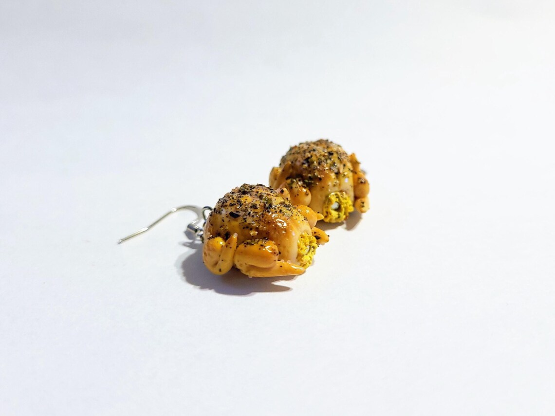 Roasted Turkey Earrings-realistic Miniature Fake Food Jewelry ...