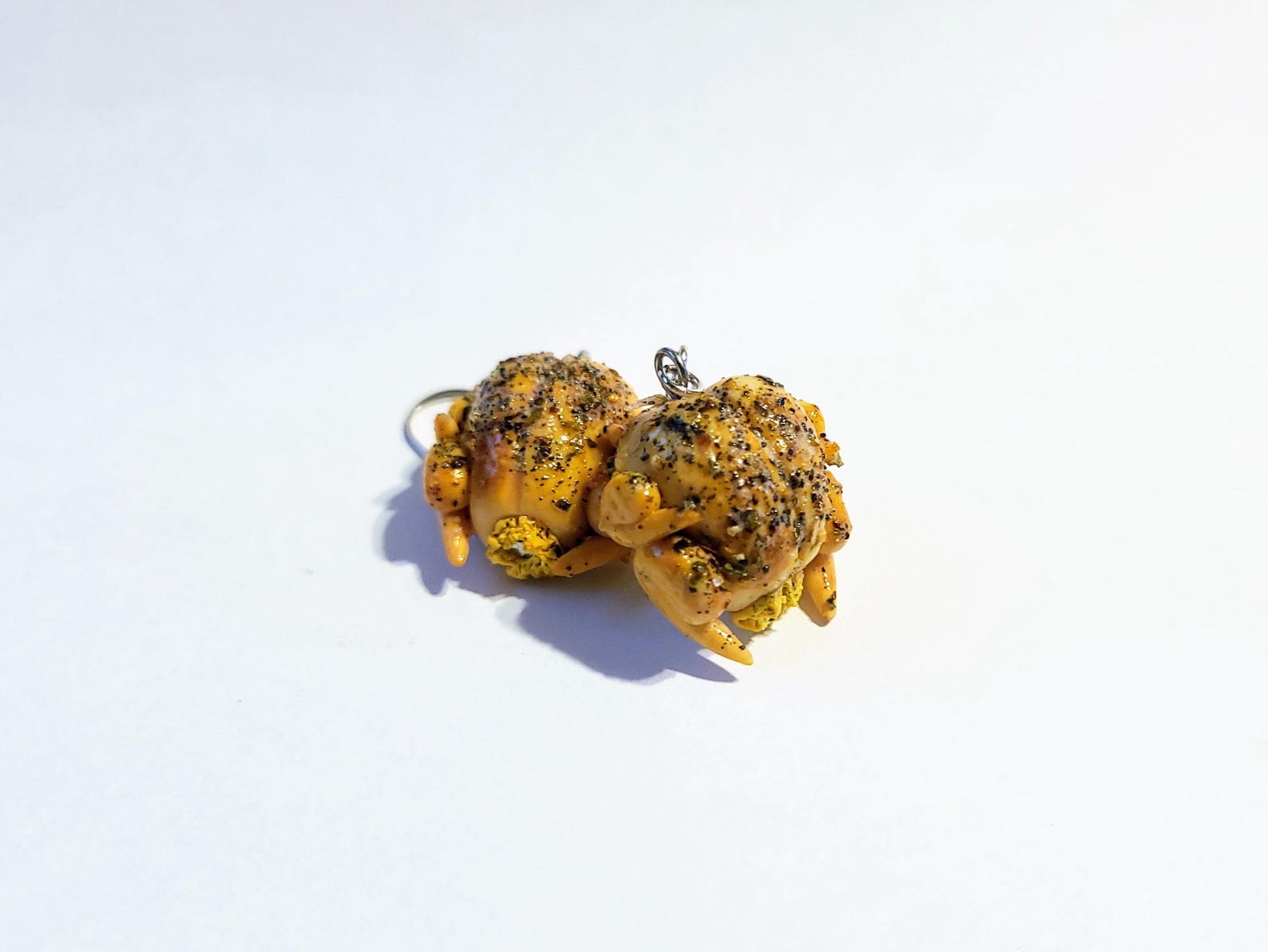 Roasted Turkey Earrings-realistic Miniature Fake Food Jewelry ...