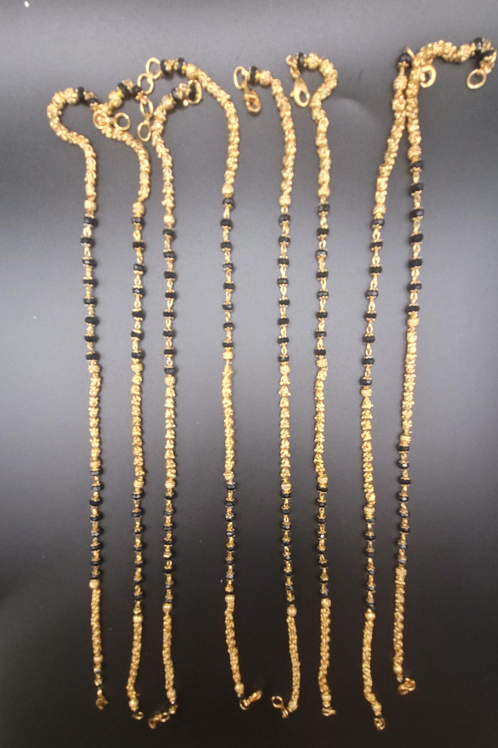 Gold Imitation Indian Anklet, Gold Jhanjran, Gold Payal,kundan Polki ...