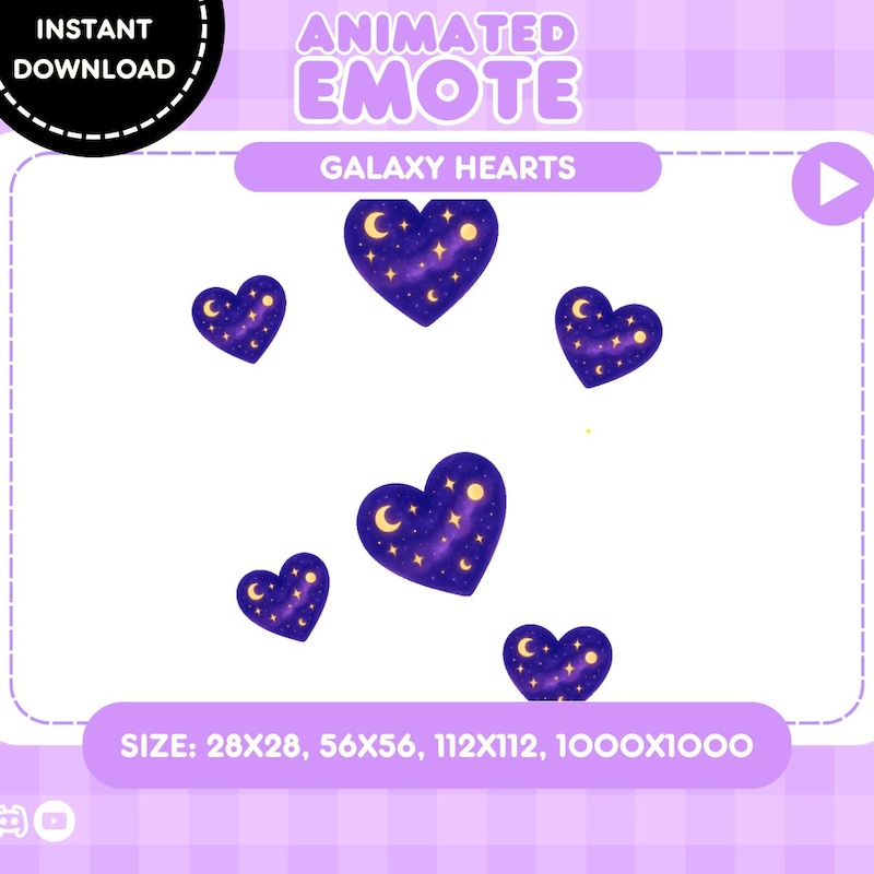 Sparkles Animated Emotes - Etsy UK