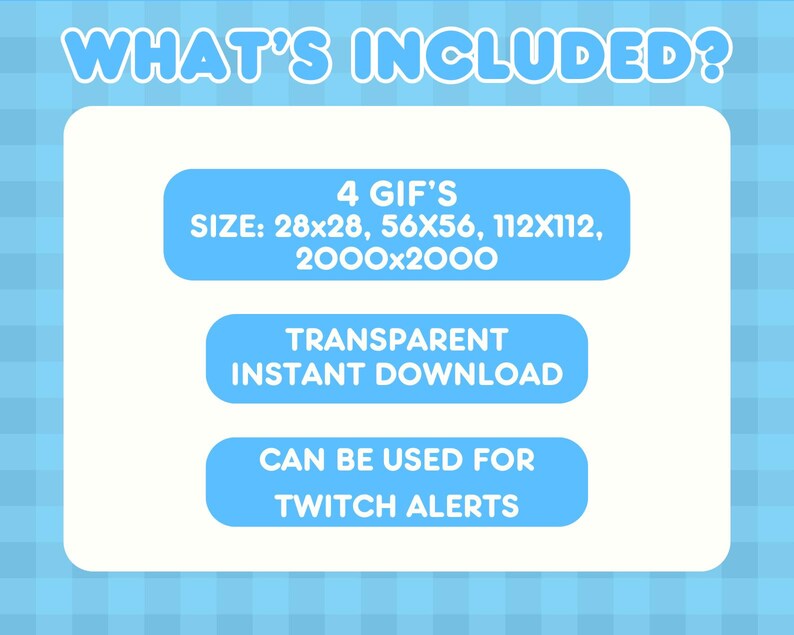 Animated Pastel Blue Heart Twitch Emote: Sparkling Stream Graphic ...