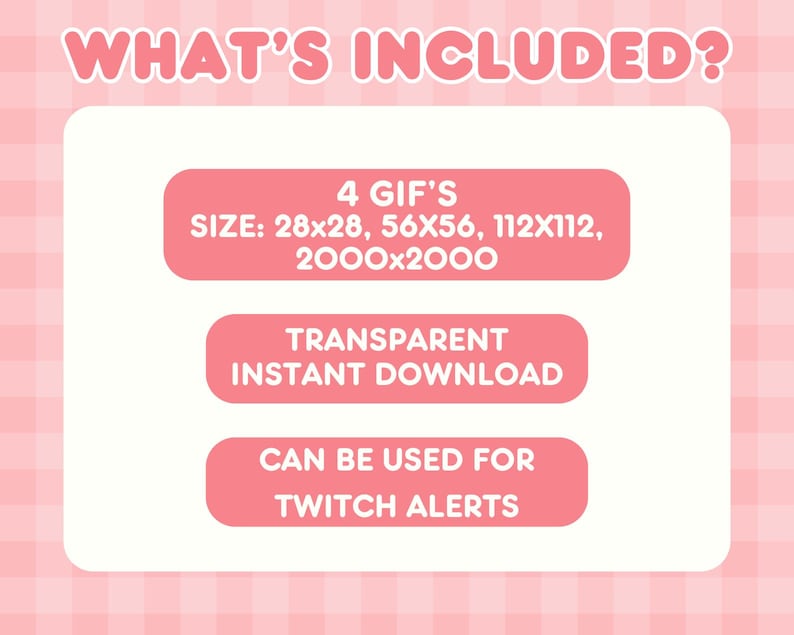 Hearts Animated Love Emote With Sparkles | Pink GIF Twitch Emote ...