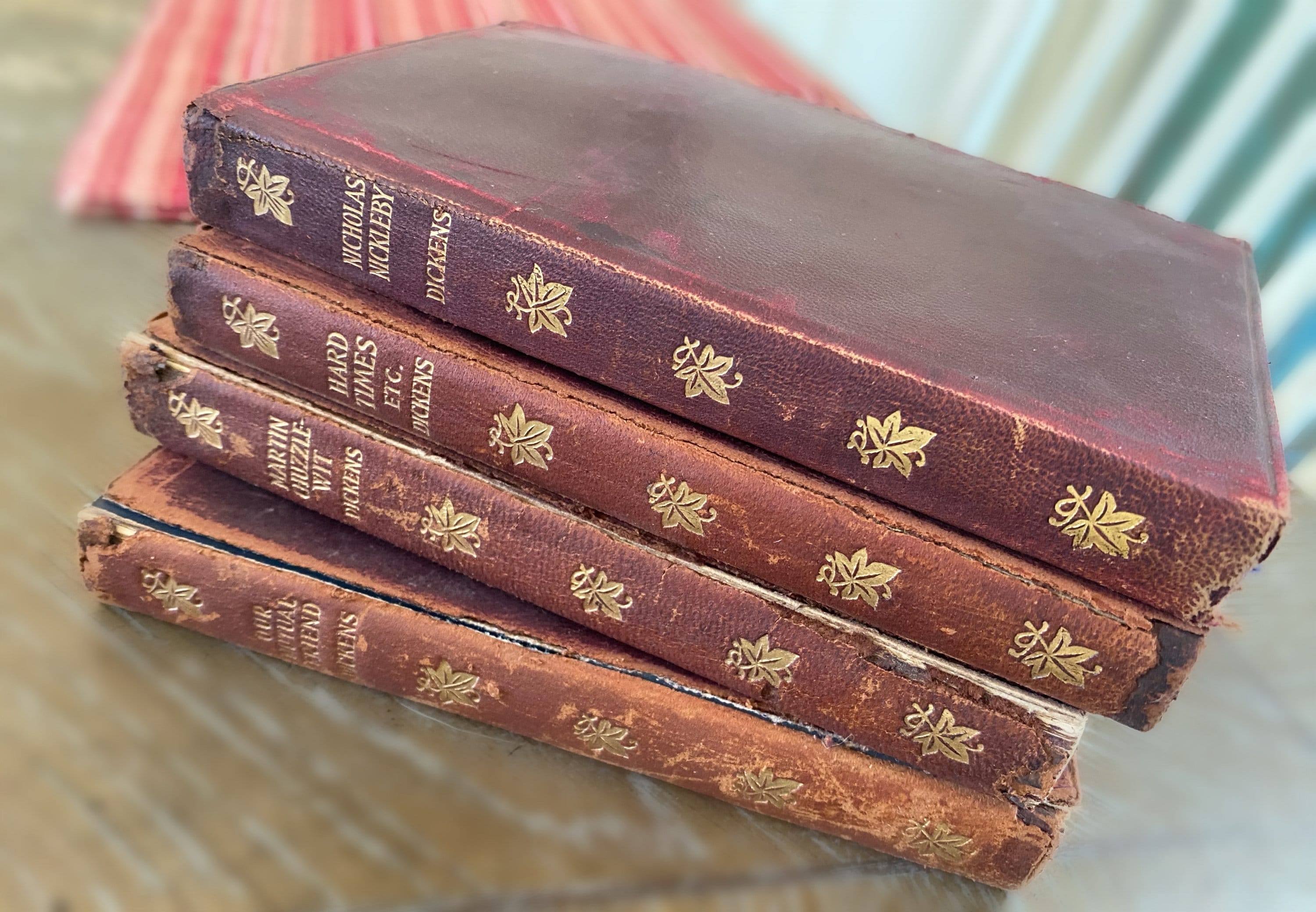 Antique Set of Four Charles Dickens 1903 Novels - Etsy