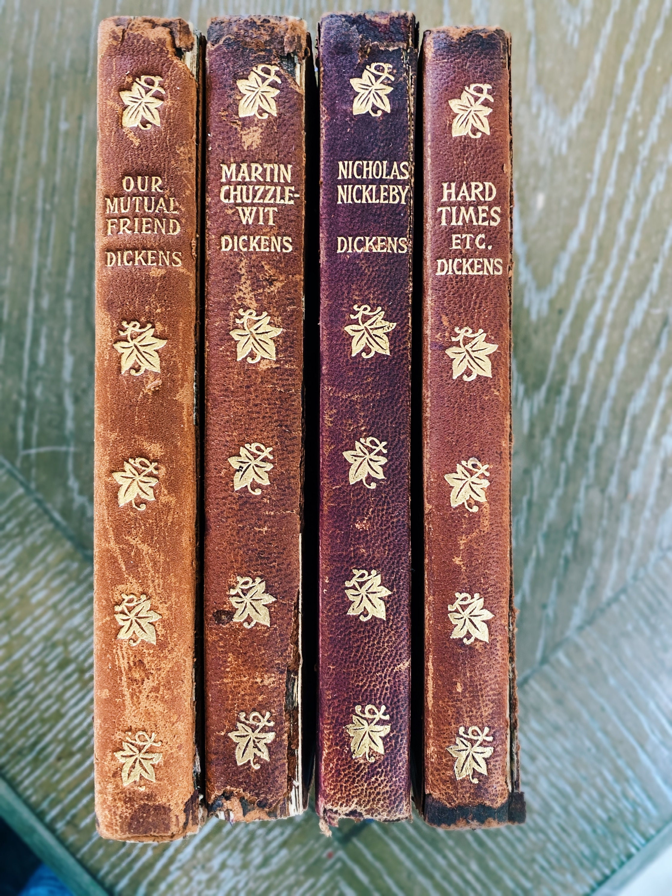 Antique Set of Four Charles Dickens 1903 Novels - Etsy