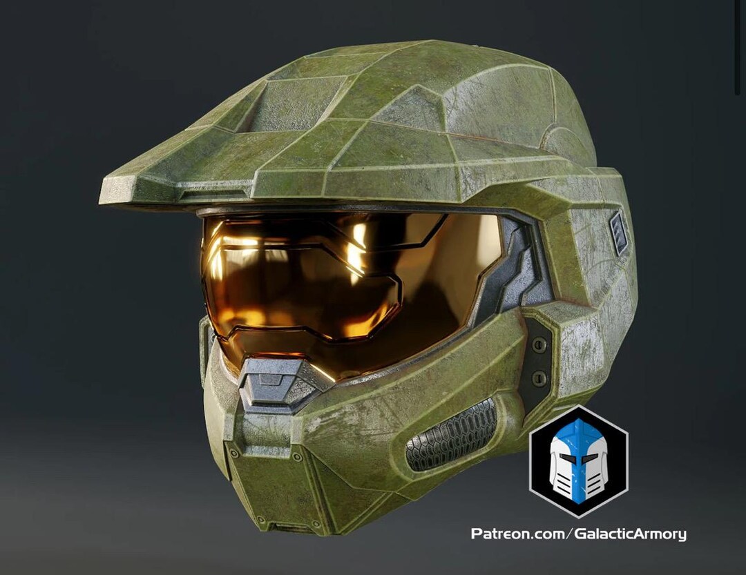 Halo Infinite Master Chief Helm Cosplay DIY Maßstab 1:1 - Etsy.de