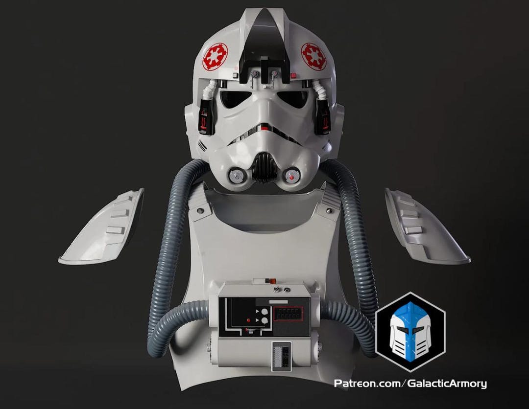 AT-AT Driver Armor Without Helmet Star Wars DIY Cosplay Scale 1:1 - Etsy