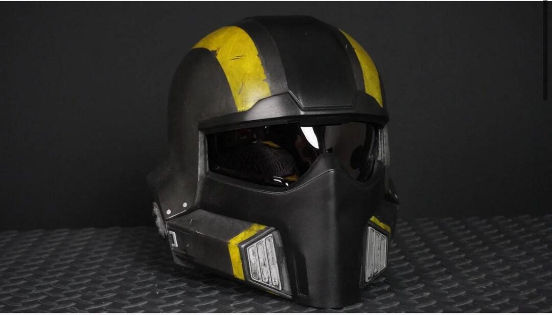 Helldivers 2 Helm B-01 Tactical Cosplay DIY Maßstab 1:1 - Etsy