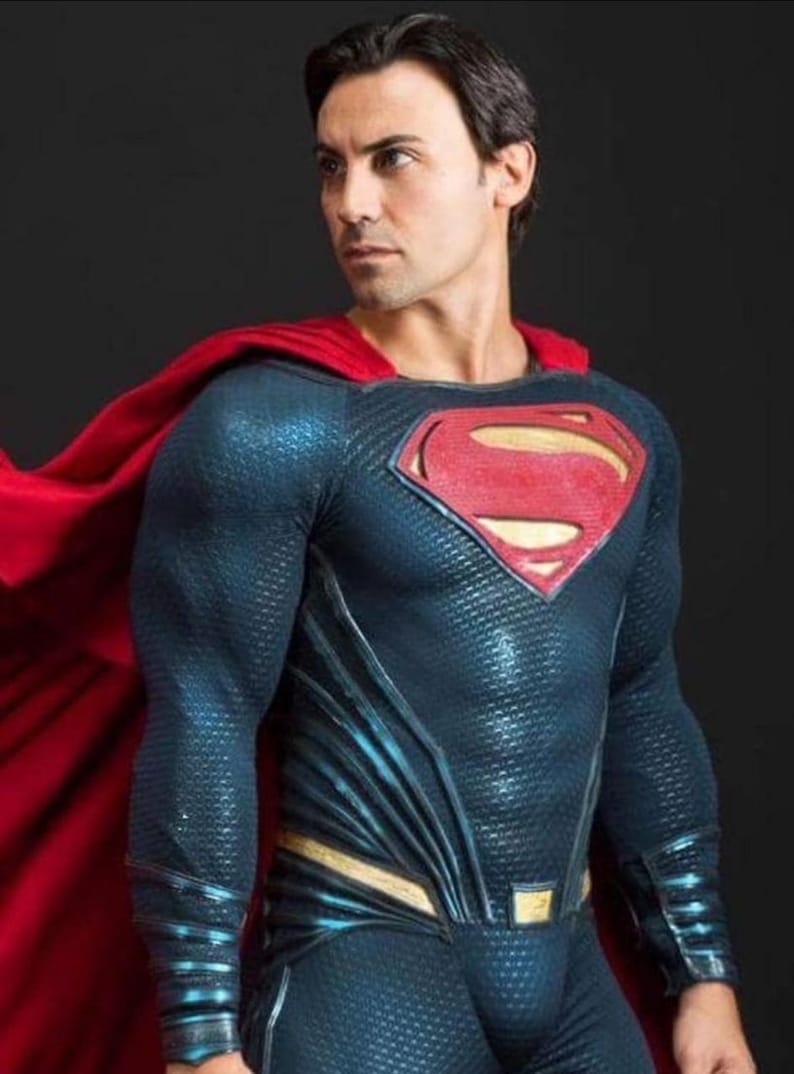Superman Cosplay Costume - Etsy