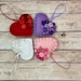 Handmade Mini Heart Ornament, Personalized Valentine's Day Gift - Etsy