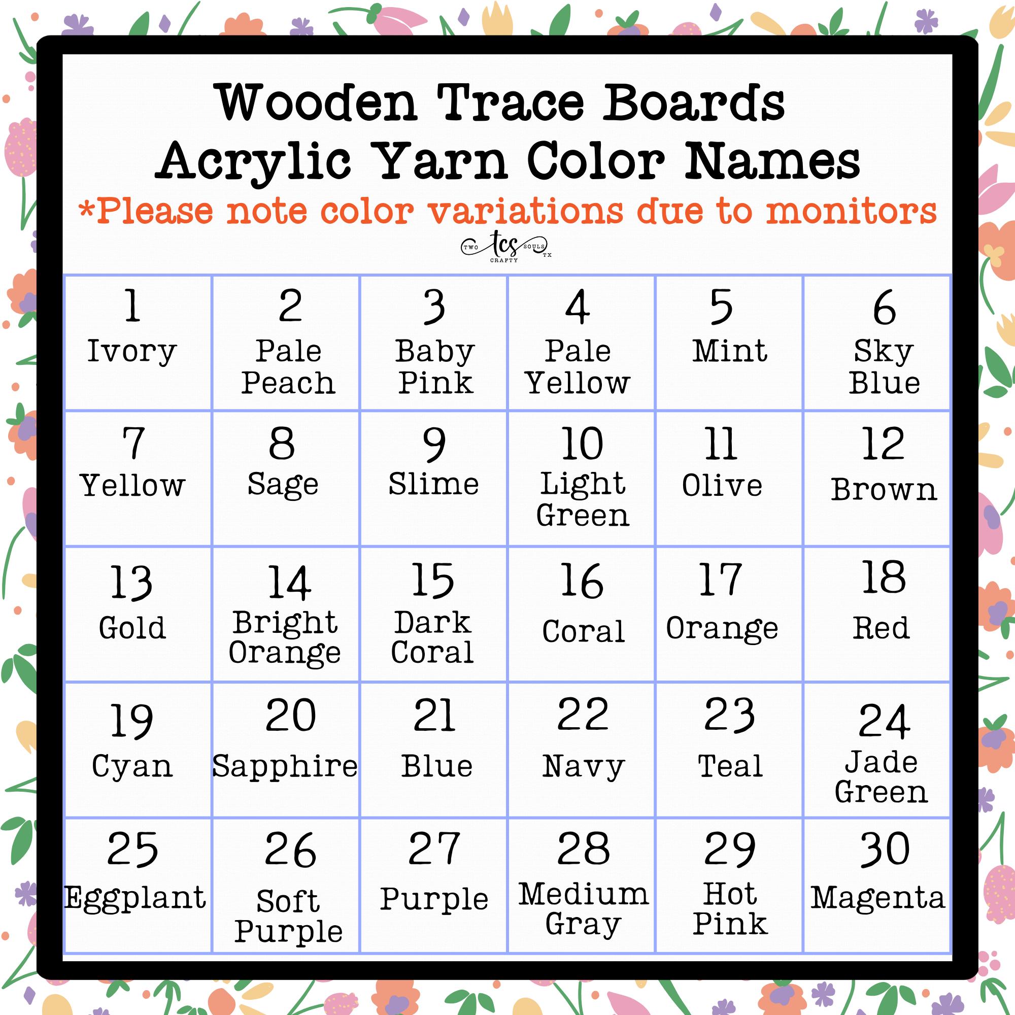 Lacing Boards for Kids - DIY Craft Kits, Lacing Projects With Acrylic ...
