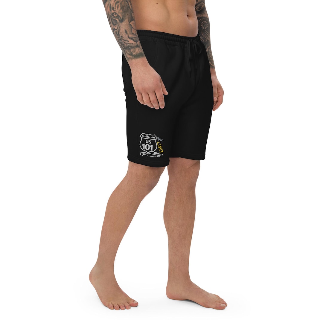 Men's Fleece Shorts "no Limit" - Etsy