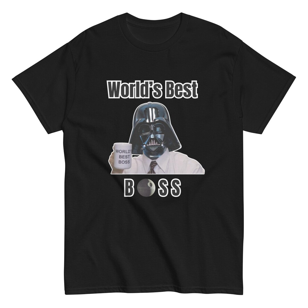 World's Best Boss Darth Vader, the Office T-shirt - Etsy